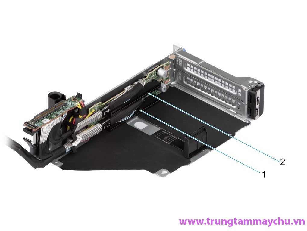 Bo mạch Dell PowerEdge R760 2x16 FHHL PCIE Riser R4R Board Kit - 8KRR5 ...